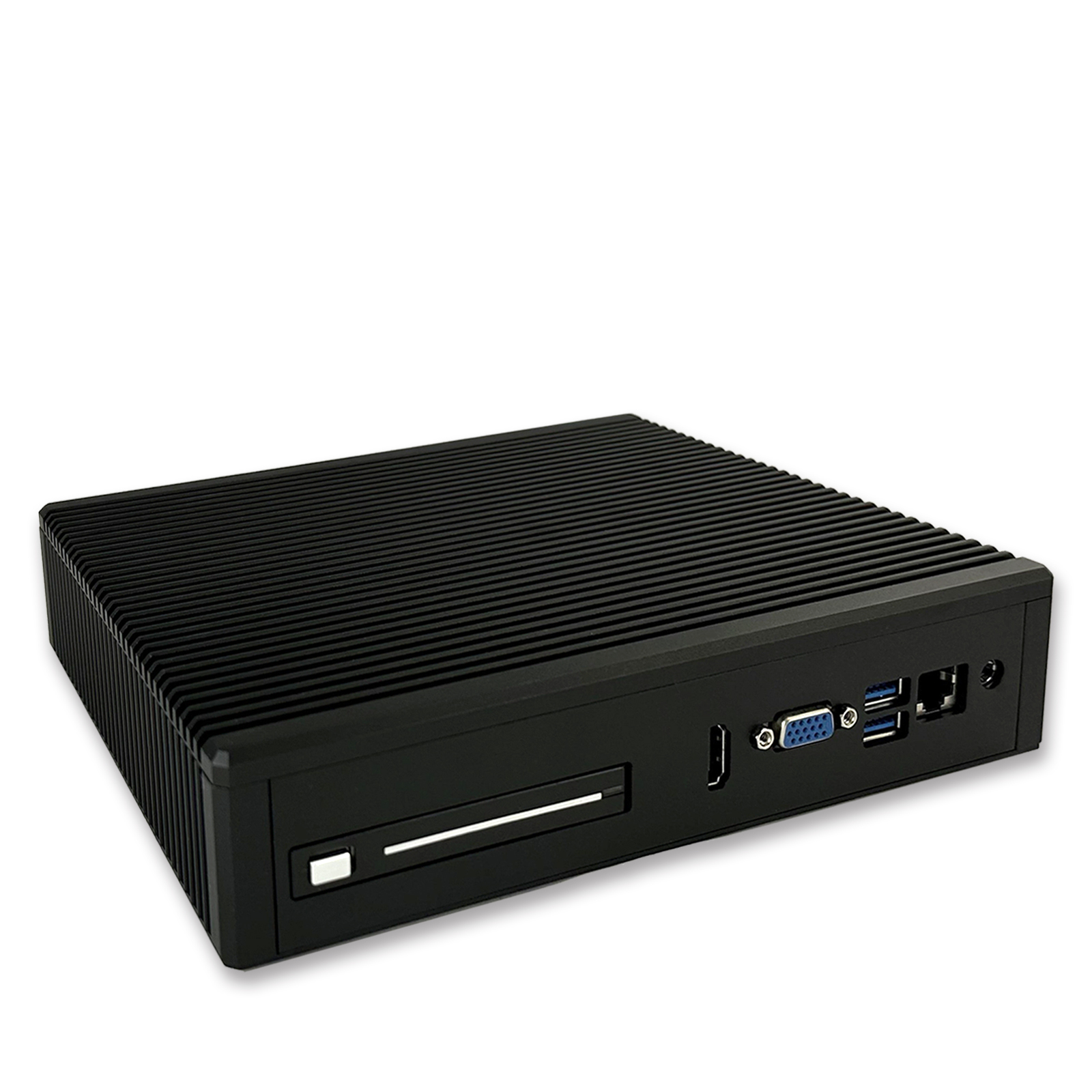 Nano-8000FL2C - 4K GPU 2 HDMI+VGA\DP | Fanless Mini PC